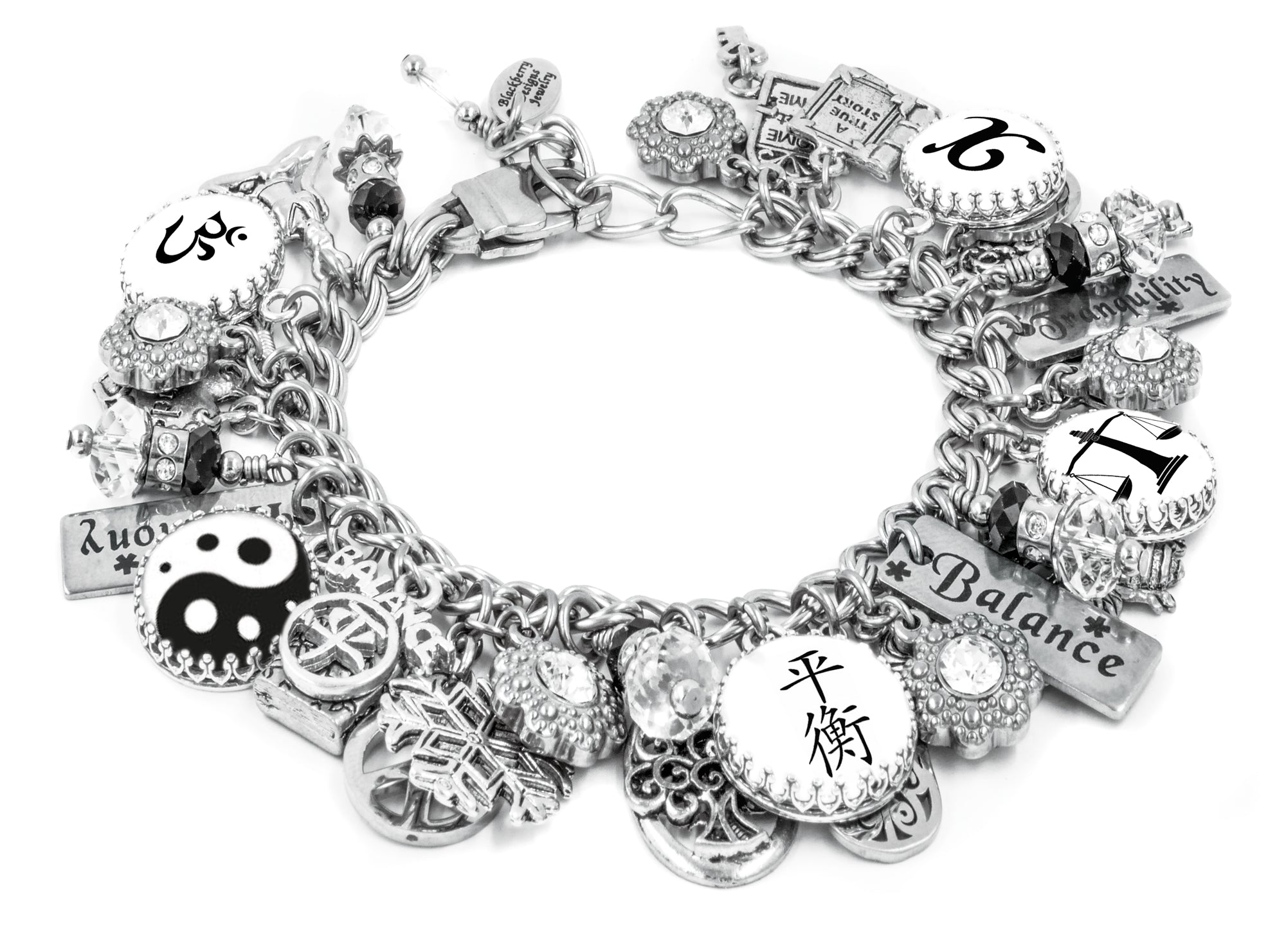 Personalized Metaphysical Handmade Charm Bracelet for a Balanced Life ...
